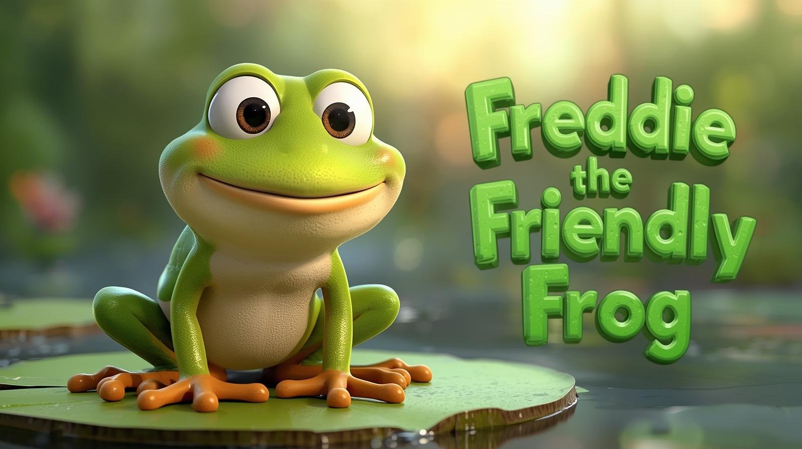 Freddie the Friendly Frog | Kids Story About Friendship and Kindness